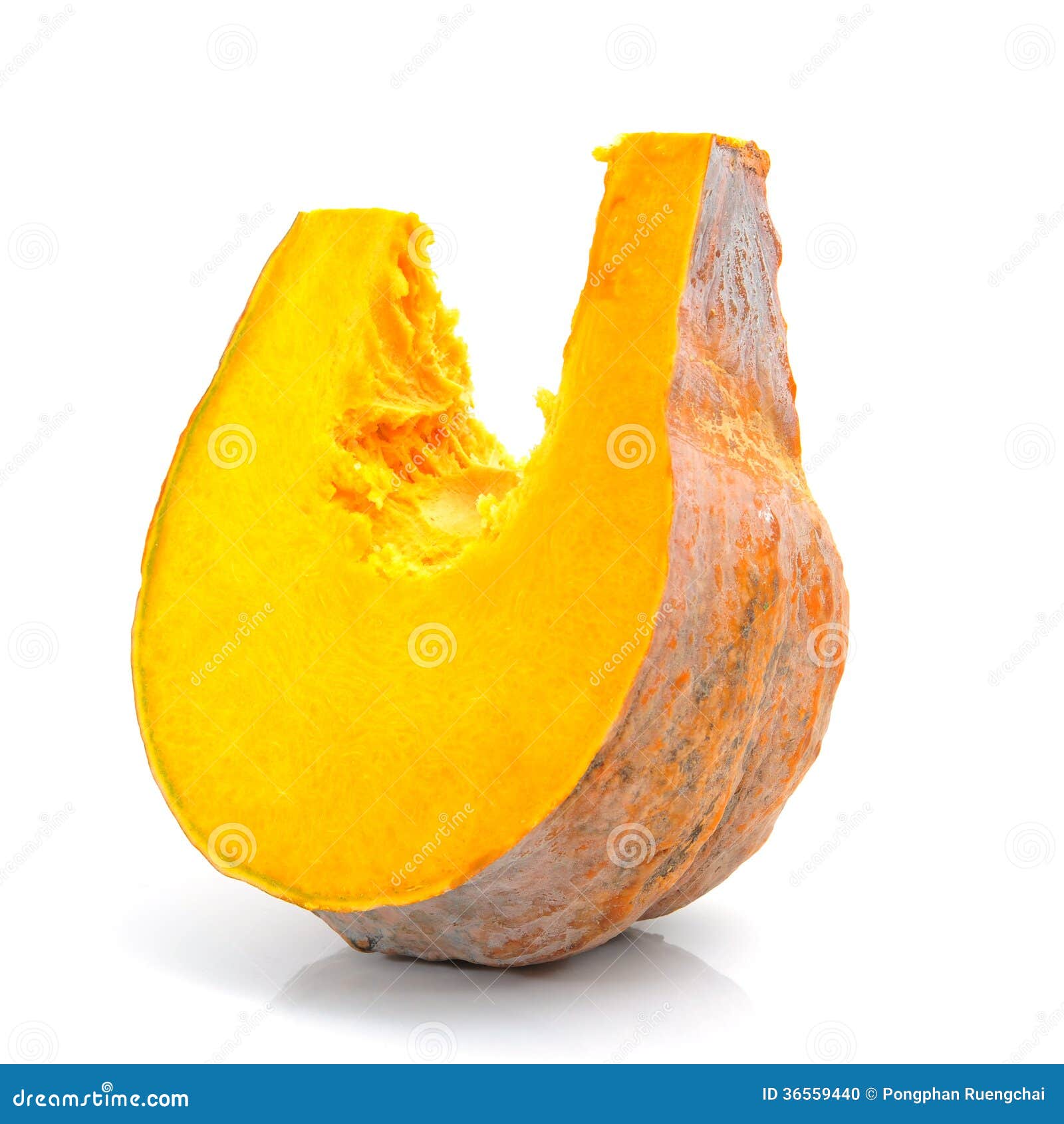 Sliced Pumpkin stock photo. Image of pumpkin, portion - 36559440