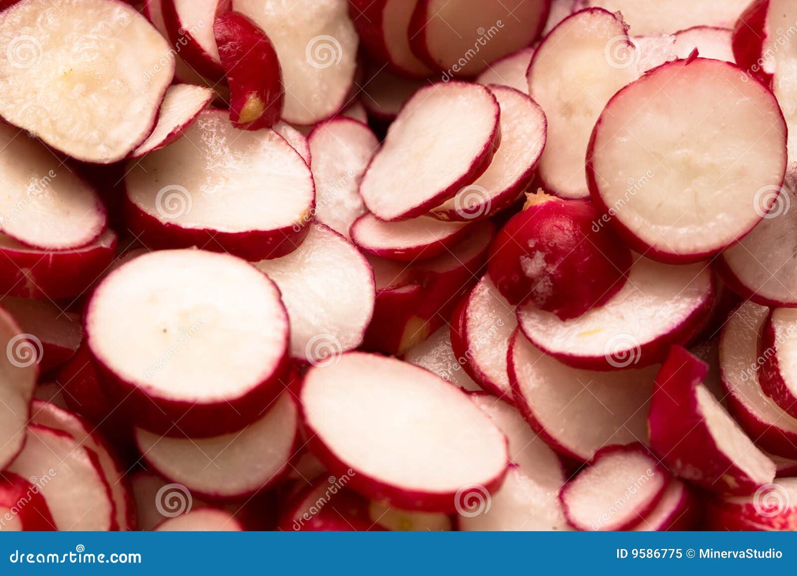 Sliced radish stock image. Image of root, nutritional - 9586775