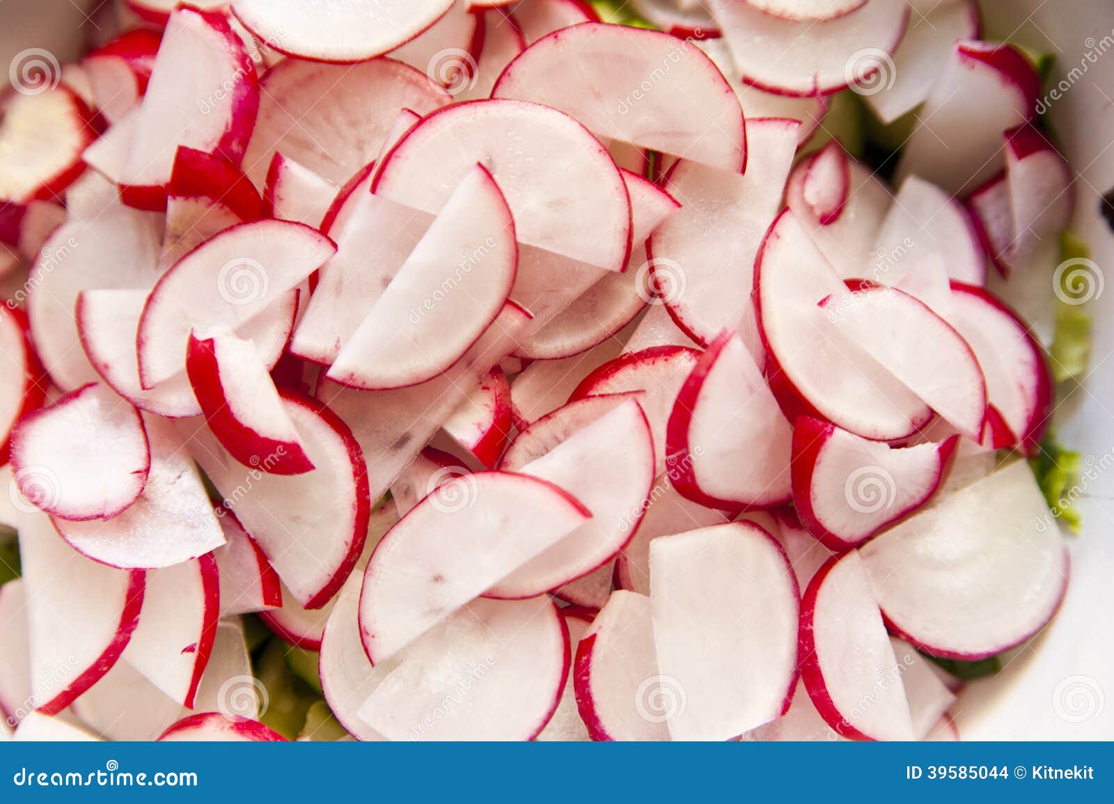 Sliced radish close-up stock photo. Image of organic - 39585044