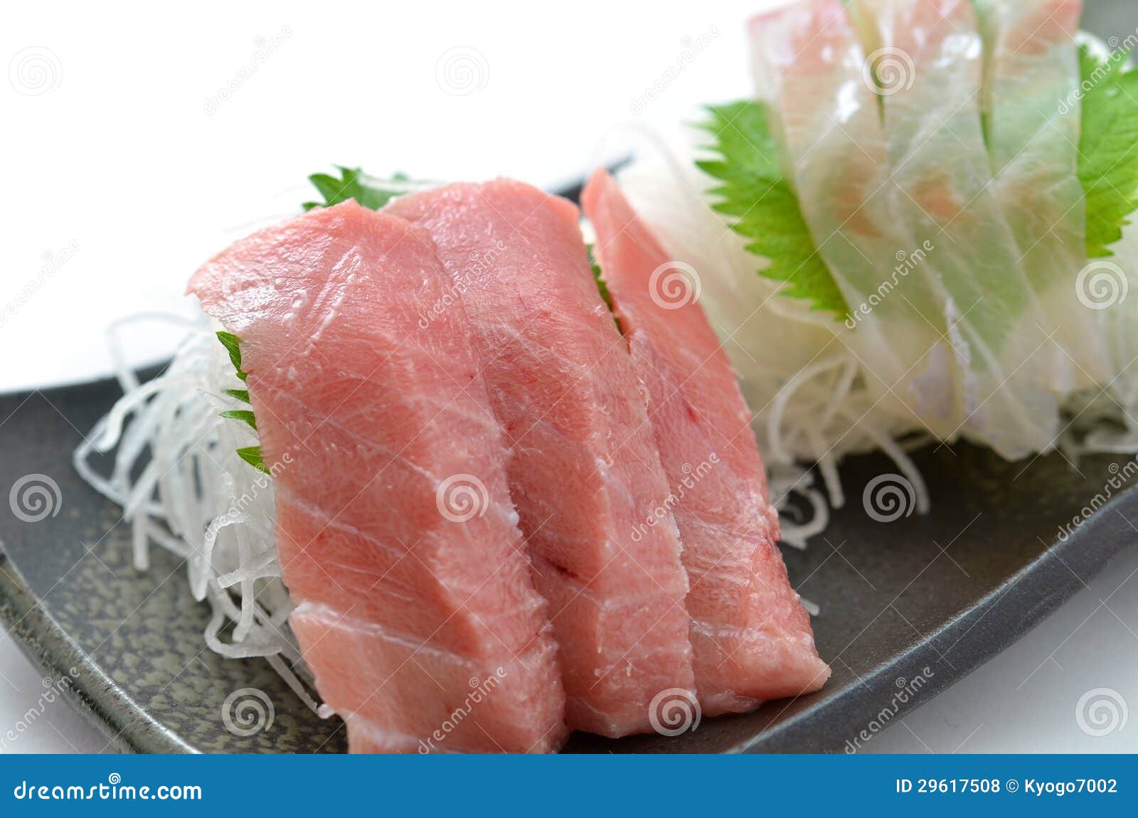 Sliced Raw Fish Called Sashimi Stock Photo - Image of assortment, food ...