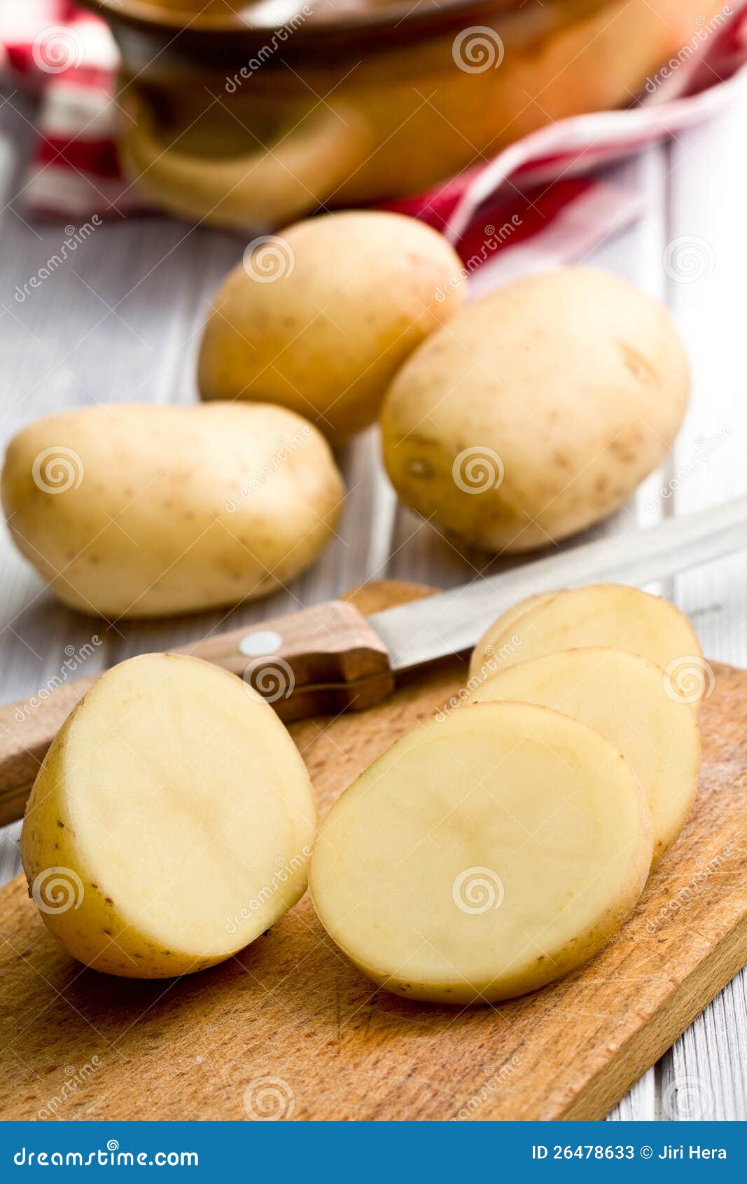 Sliced raw potato stock image. Image of diet, food, produce - 26478633