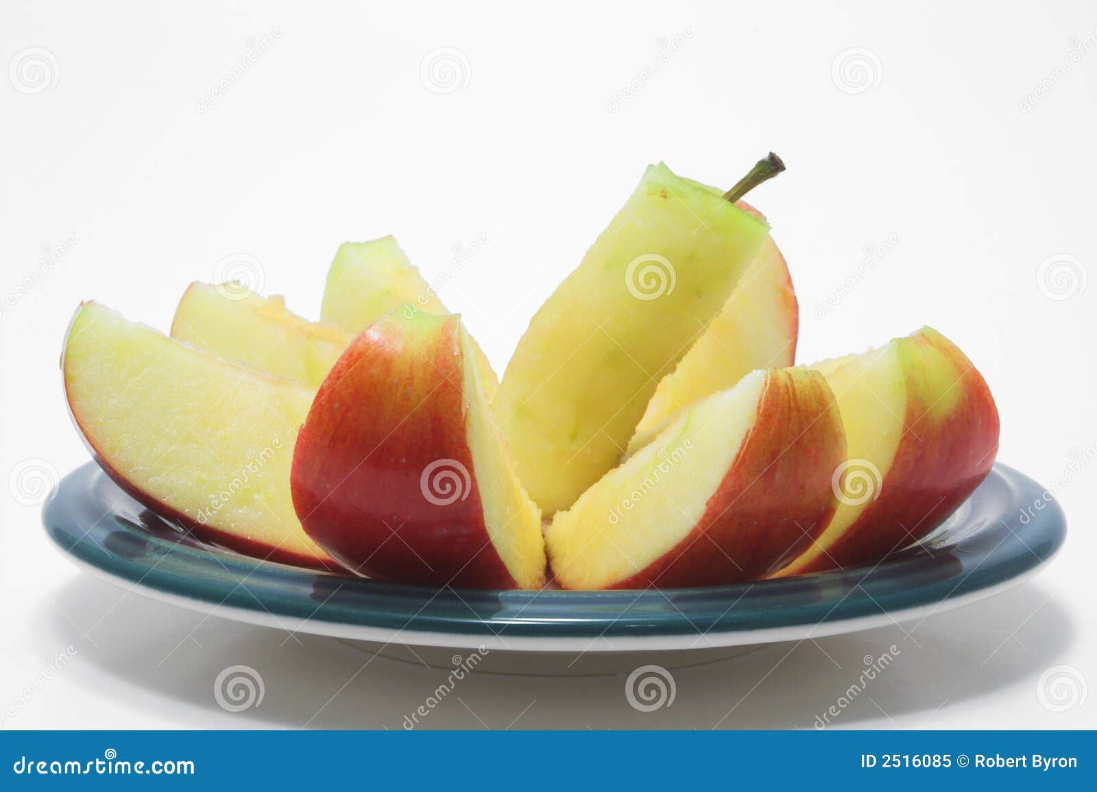 Sliced Red Apple stock image. Image of healthy, slices - 2516085