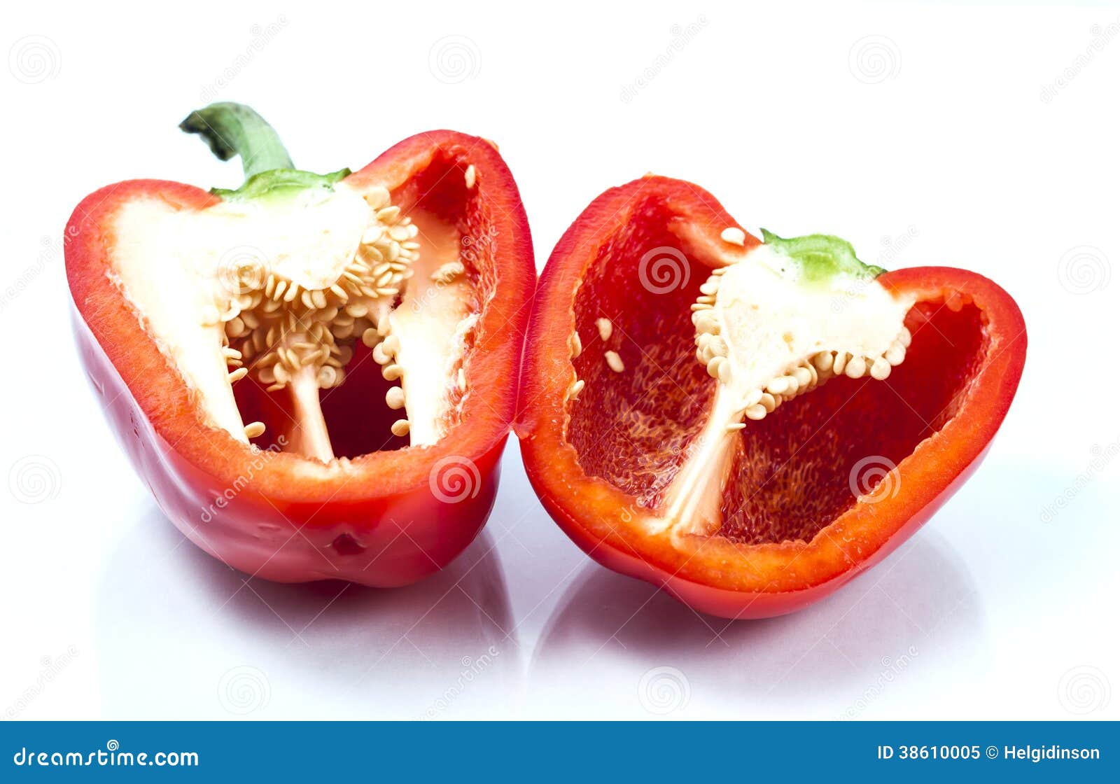 Sliced red bell pepper stock image. Image of eating, freshness - 38610005