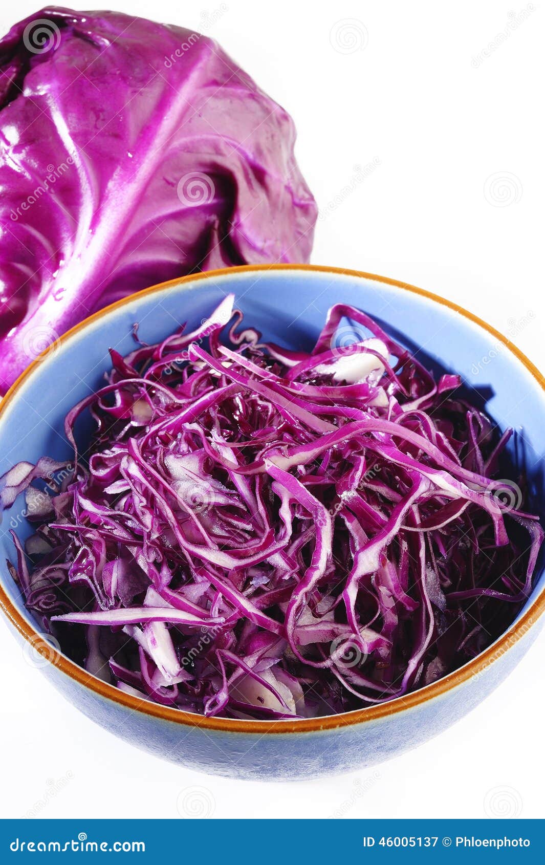 Sliced of red cabbage stock image. Image of ingredient - 46005137