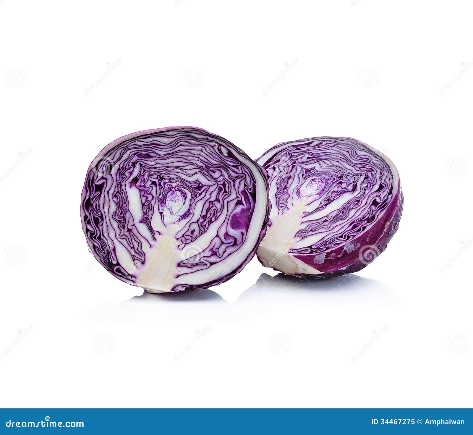 Sliced red cabbage stock image. Image of delicious, ingredient - 34467275
