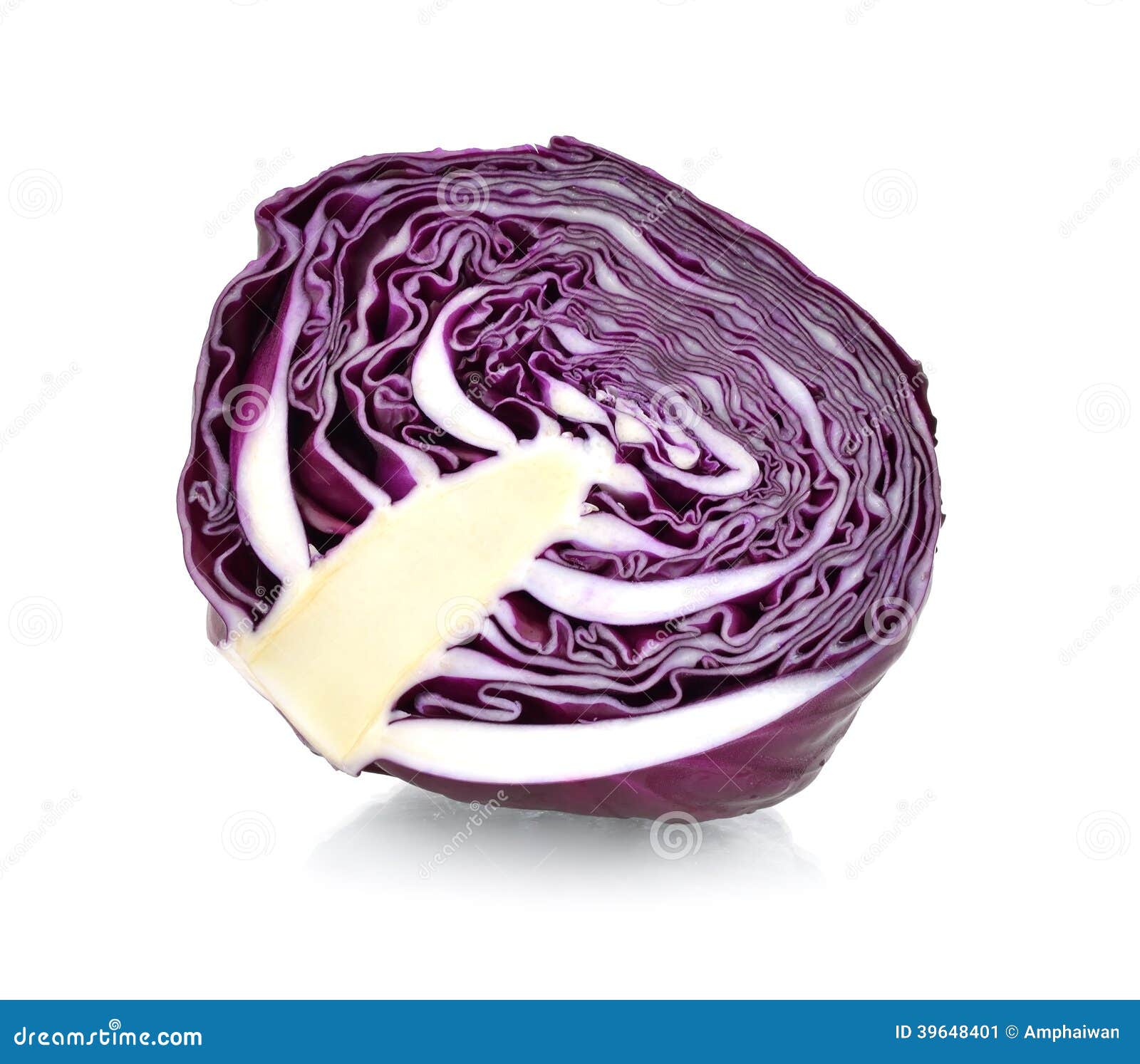 Sliced red cabbage stock image. Image of plant, agriculture - 39648401