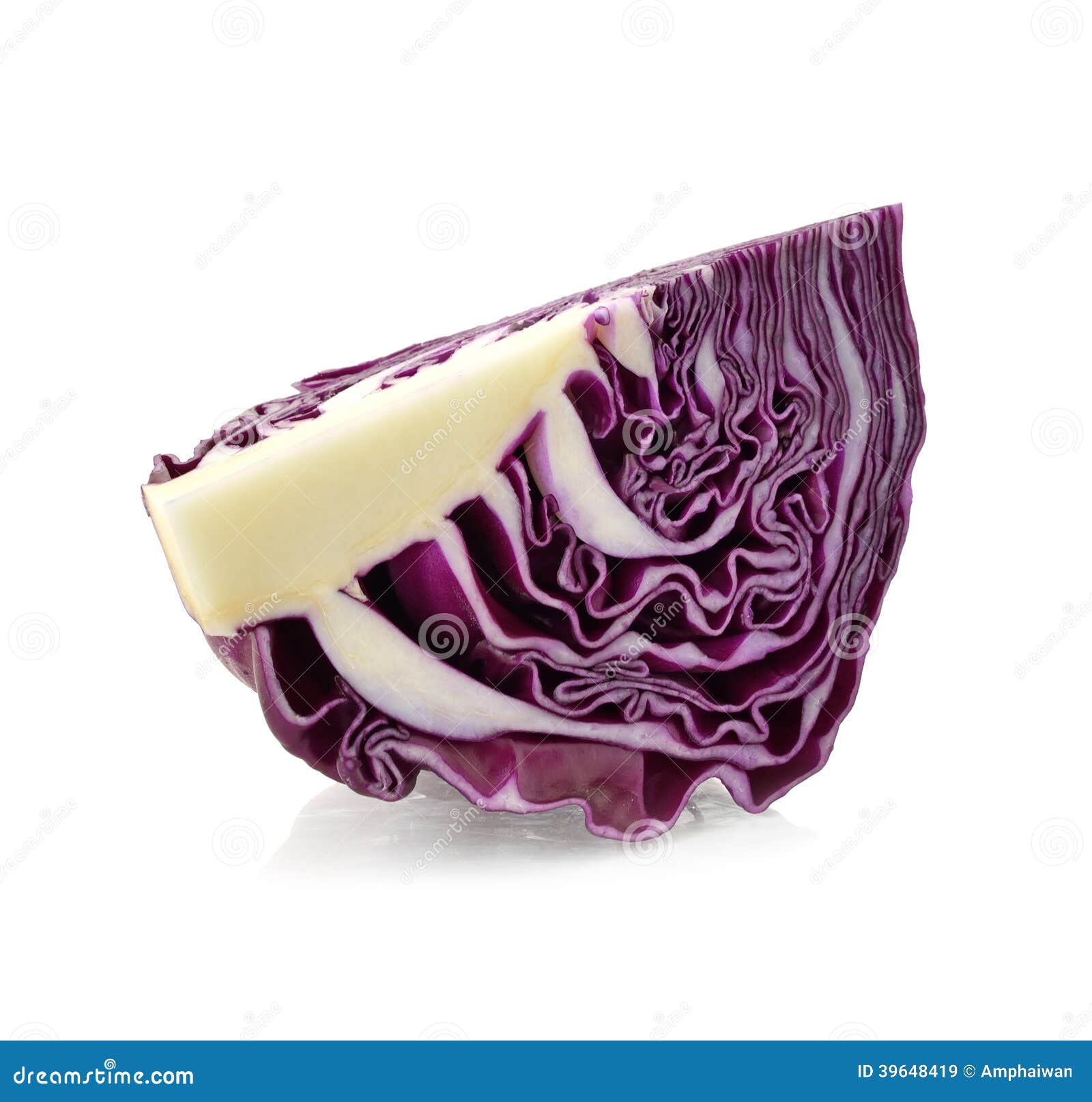 Sliced red cabbage stock image. Image of close, nature - 39648419
