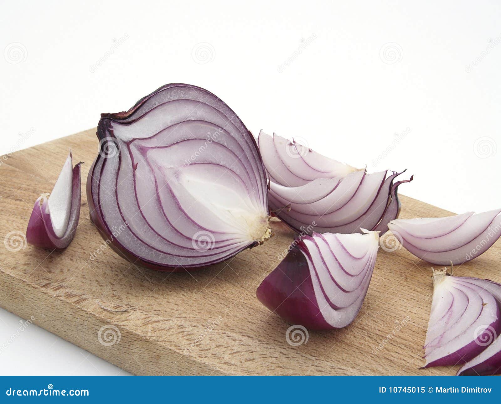 Sliced red onion stock image. Image of cooking, organic - 10745015