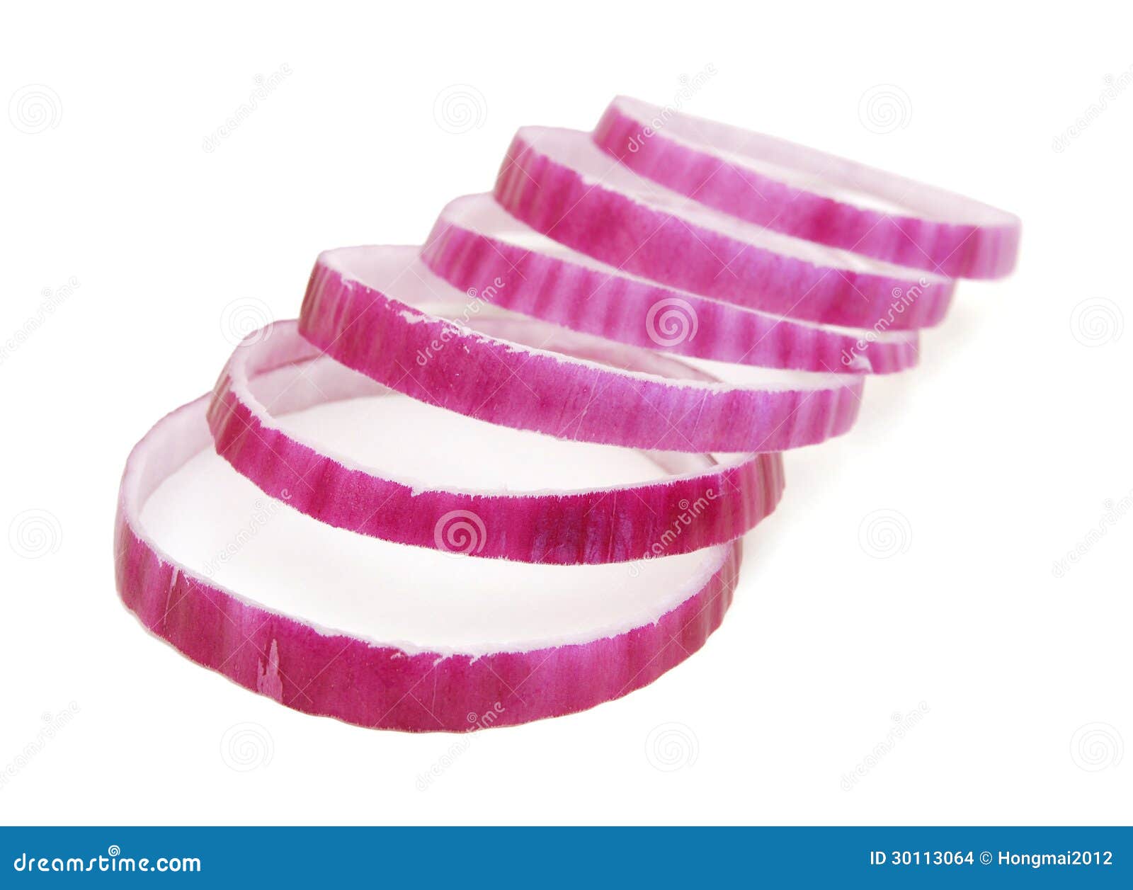 Sliced red onion stock photo. Image of ring, healthy - 30113064