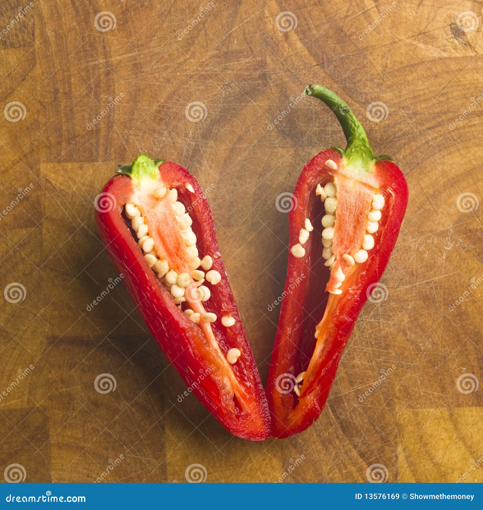 Sliced Red pepper stock image. Image of pepper, slice - 13576169