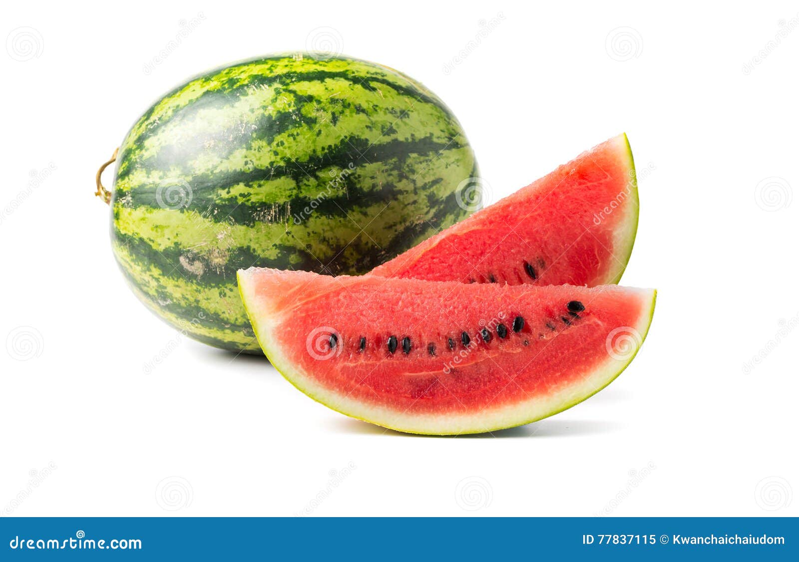 Sliced red watermelon stock image. Image of background - 77837115