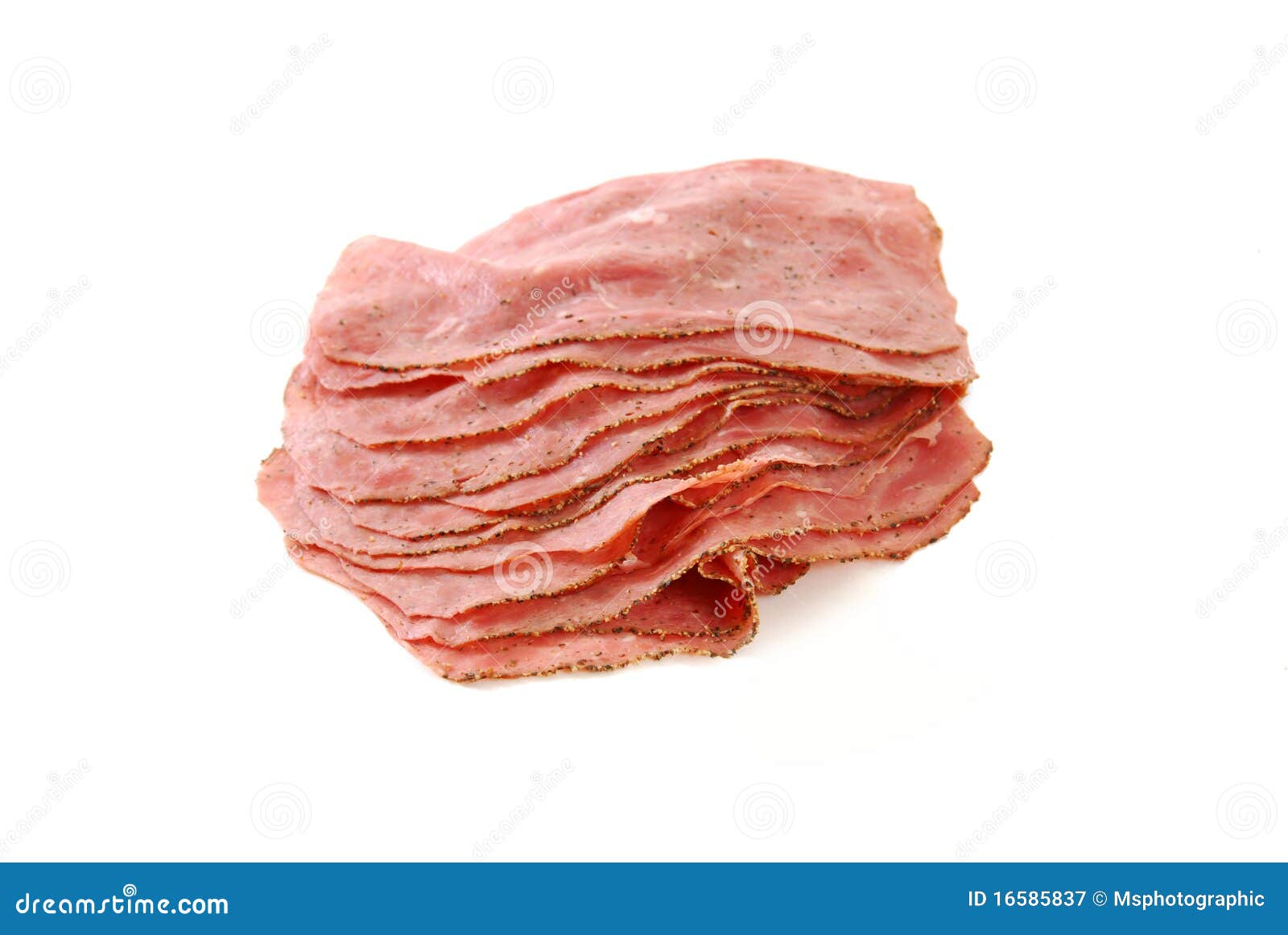 Sliced roast beef stock image. Image of pepper, beef - 16585837