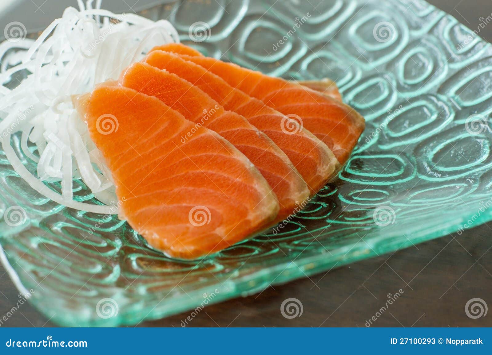 Sliced salmon stock image. Image of fillet, food, piece - 27100293