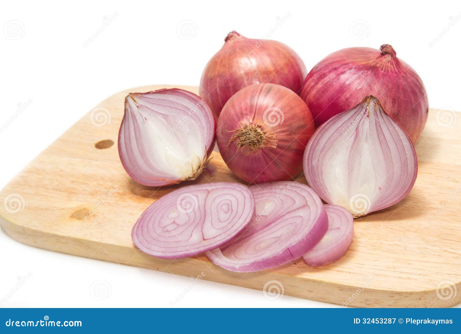 Sliced Shallot with Whole Shallots Stock Image - Image of mild, cooking ...