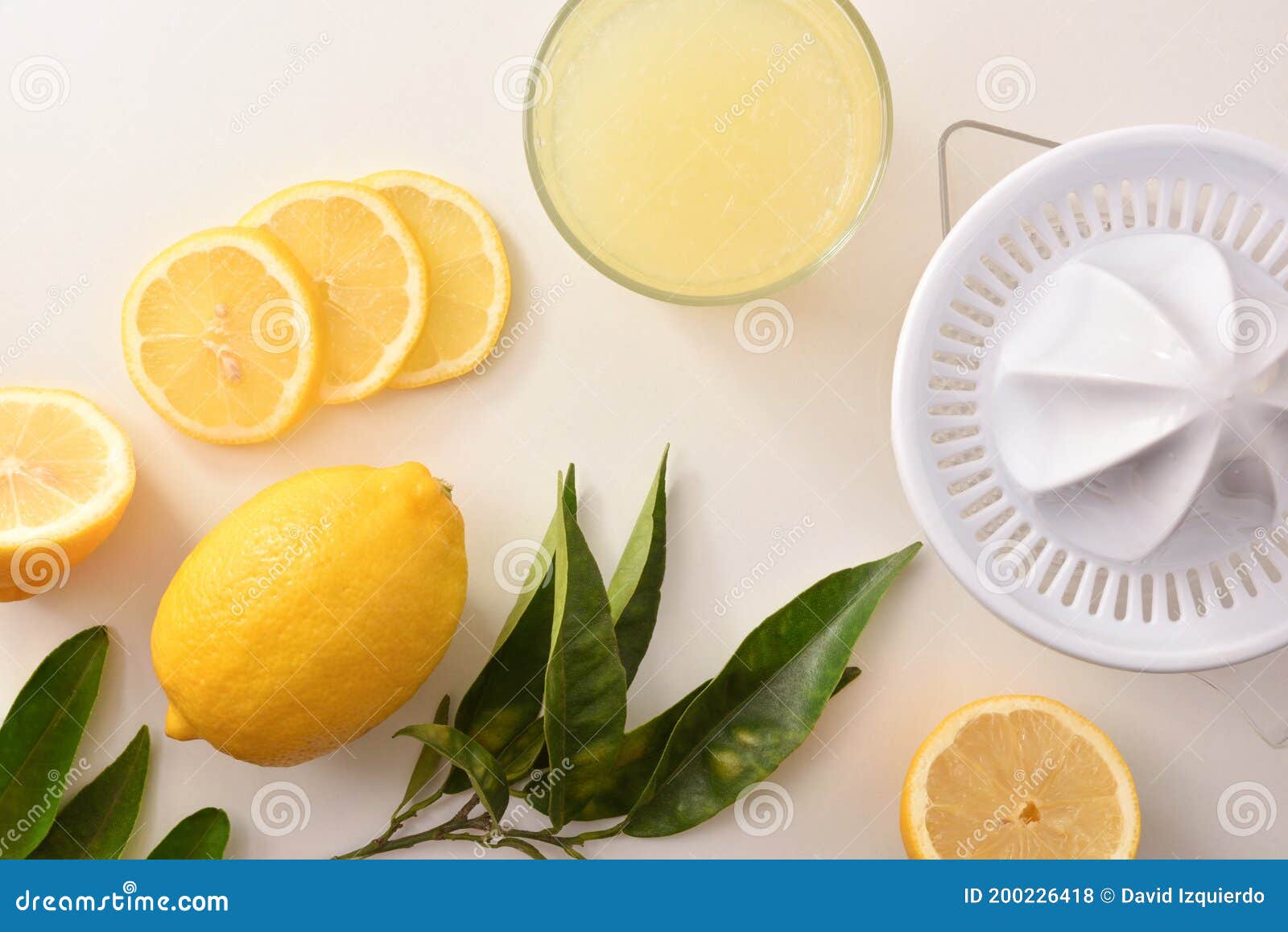 Sliced and Squeezed Lemon on White Table Stock Photo - Image of ripe ...