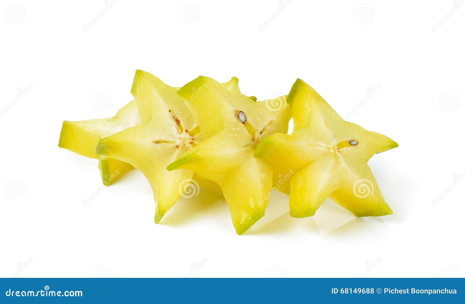 Sliced Star Apple Isolated on the White Stock Photo - Image of star ...