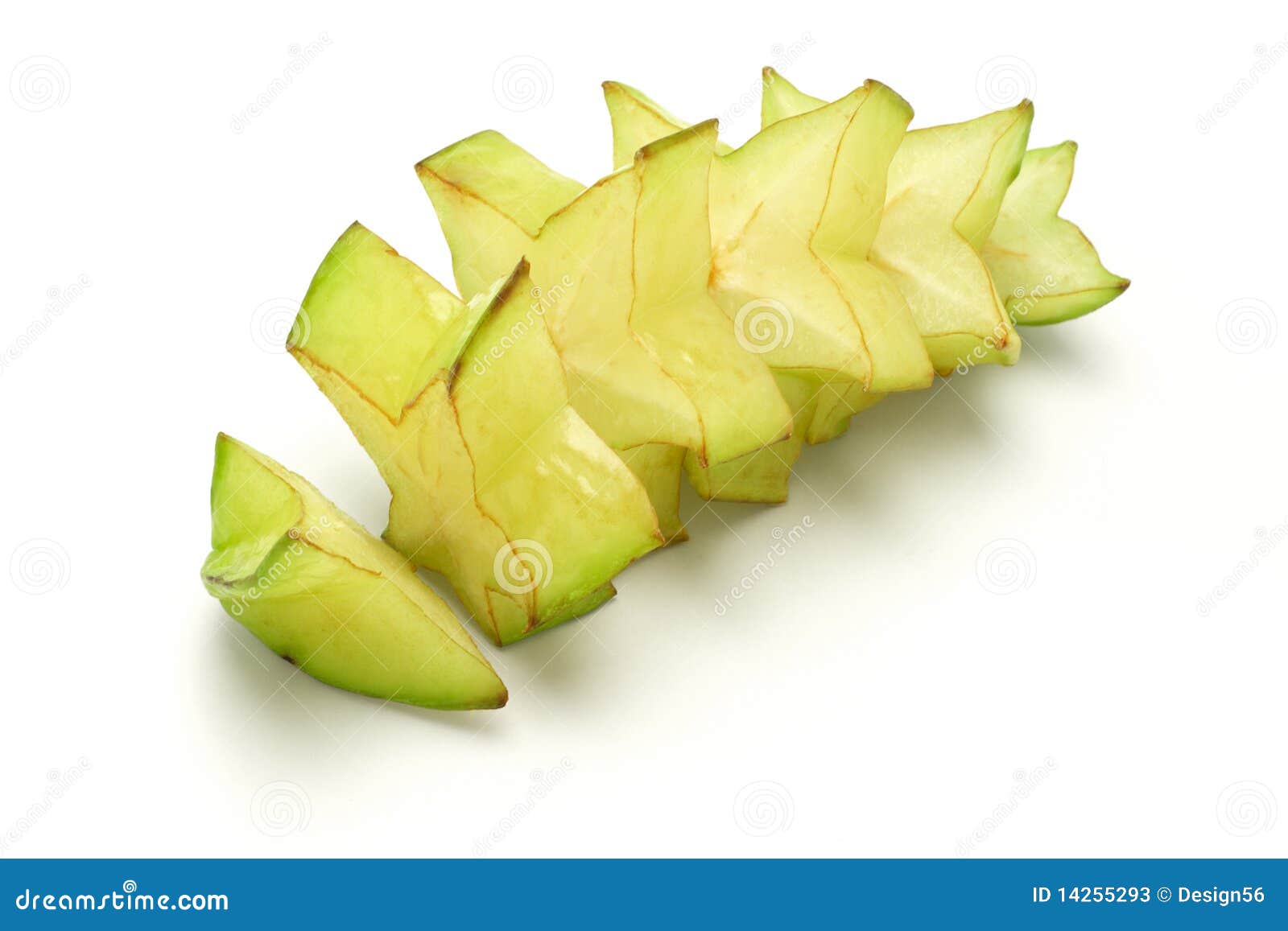 Sliced starfruit stock image. Image of food, ripe, shape - 14255293