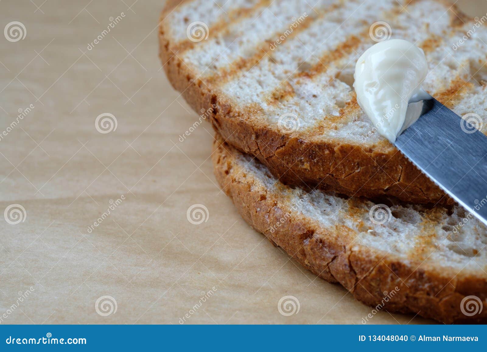 Sliced Toast Bread , Top View Stock Photo - Image of fresh, pile: 134048040