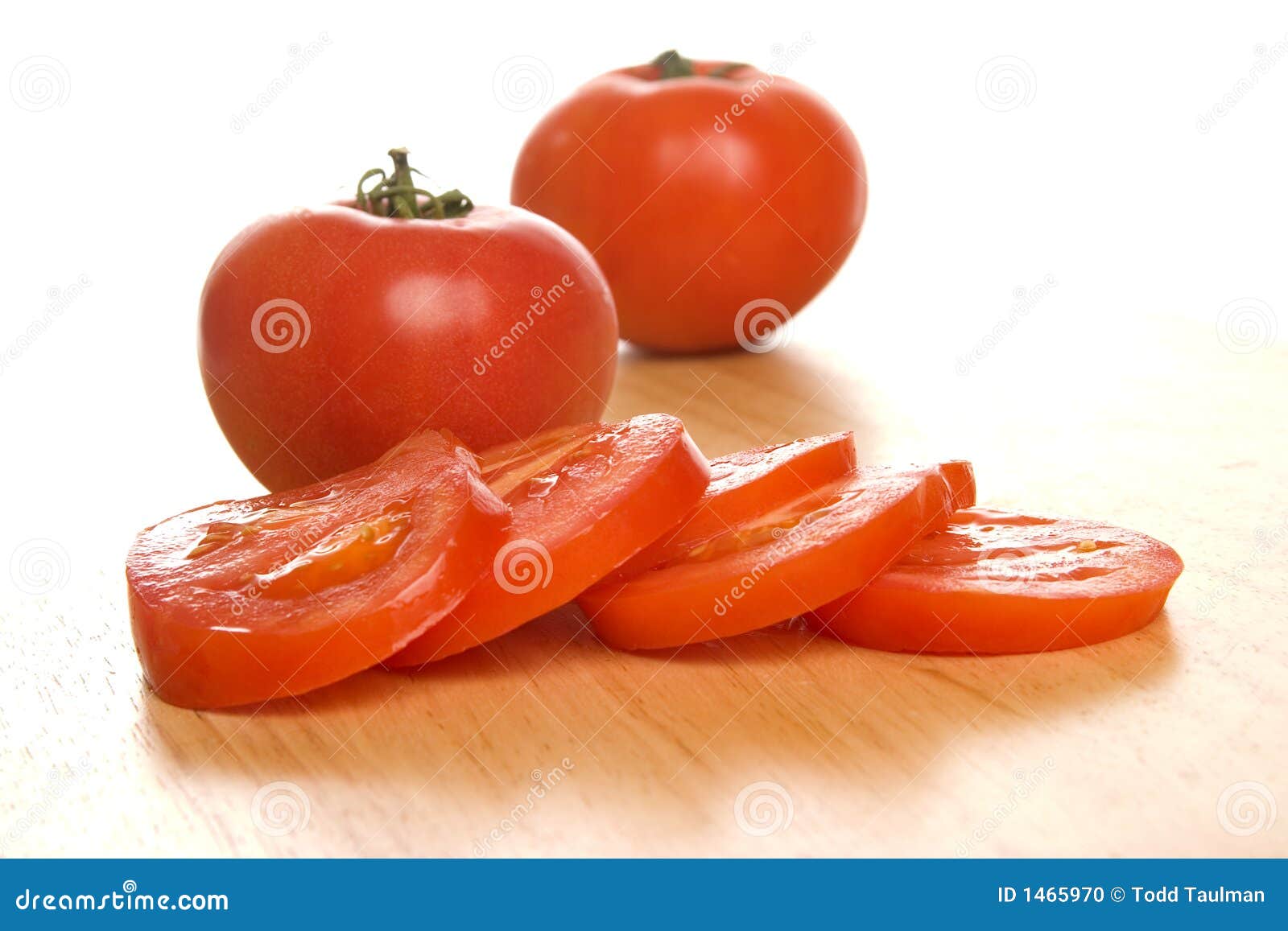 Sliced Tomato stock photo. Image of ketchup, ripe, hamburger - 1465970