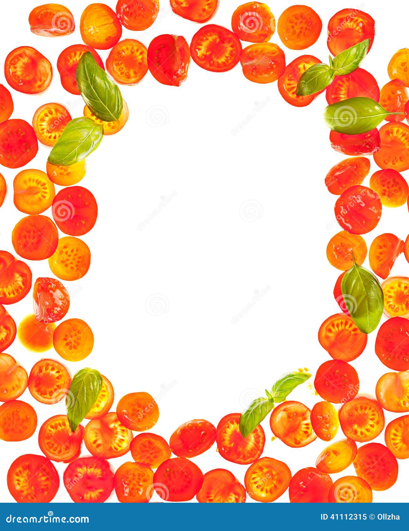Sliced Tomato Isolated Food Frame Background Stock Image - Image of ...