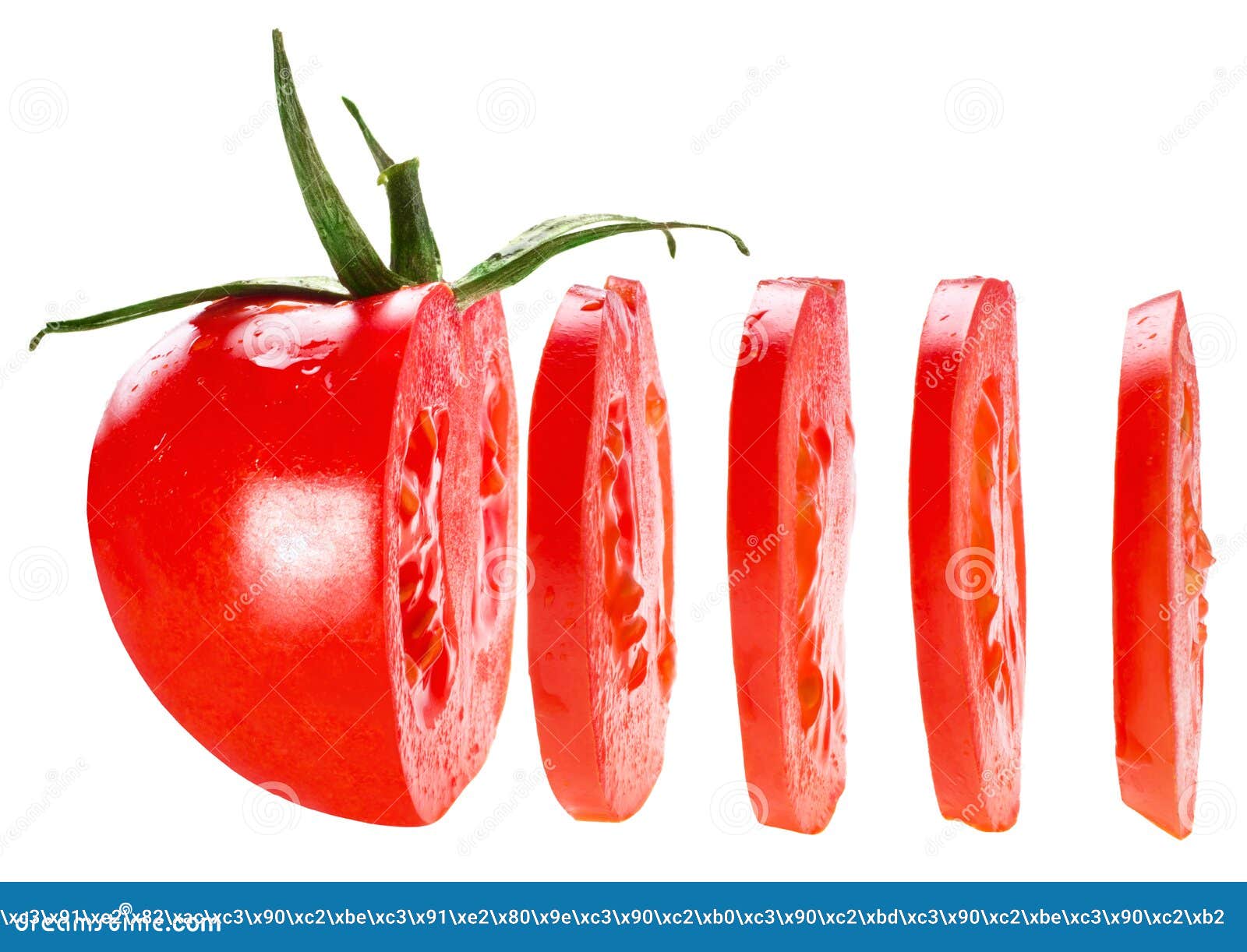 Sliced tomato stock image. Image of summer, ingredient - 38485859