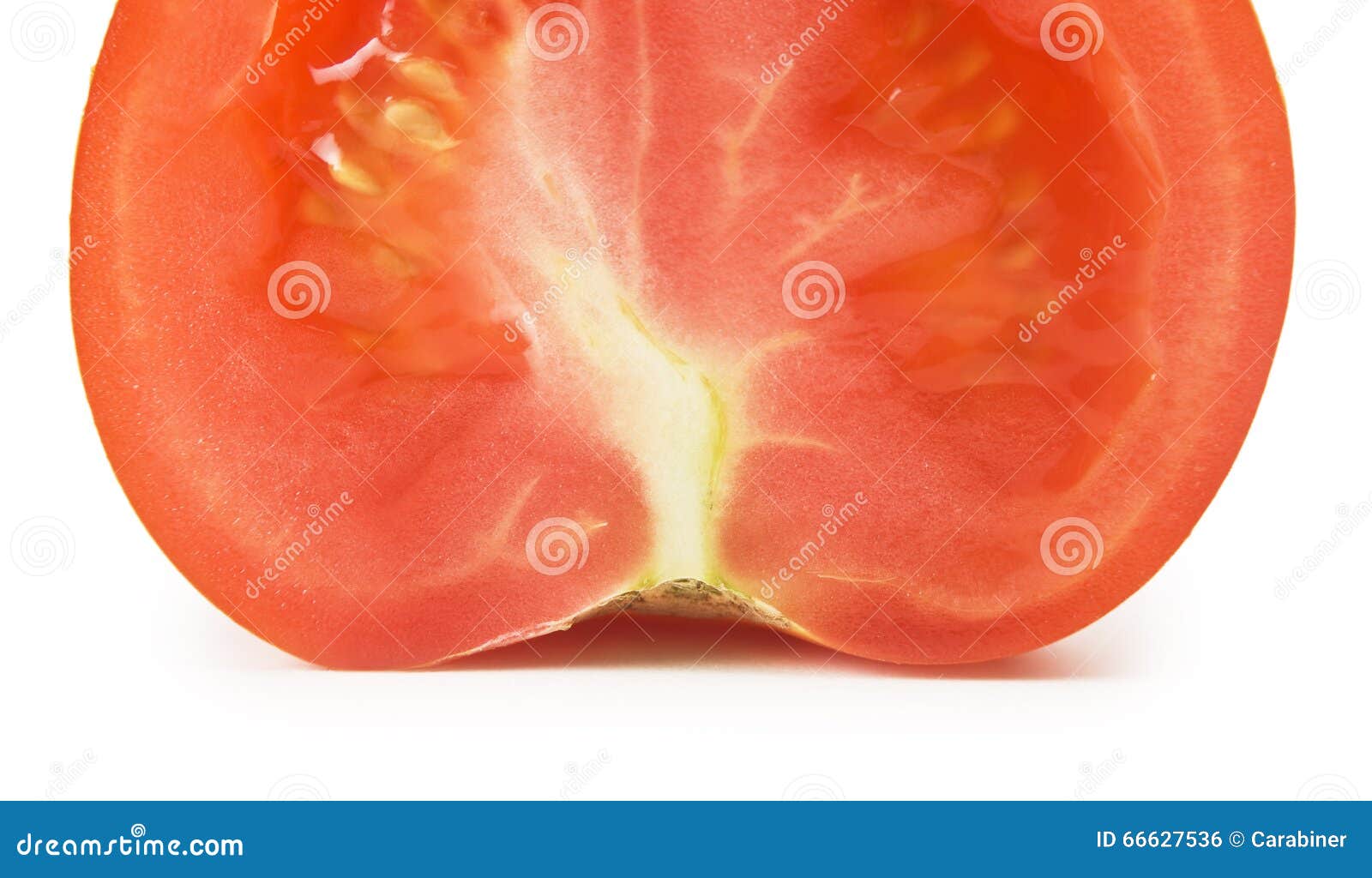 Sliced tomato isolated stock photo. Image of vegetable - 66627536