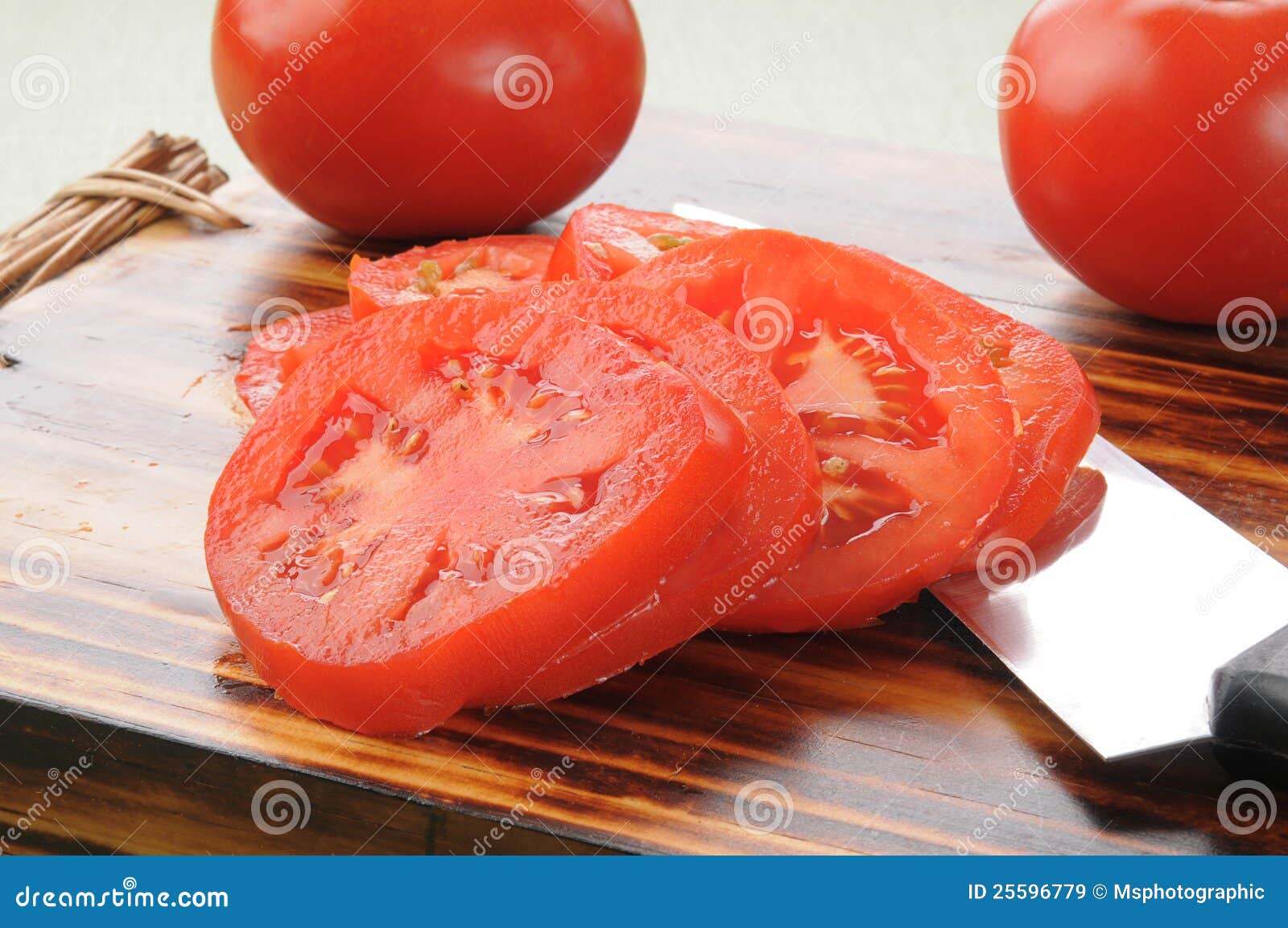 Sliced tomatoes stock image. Image of sliced, vegetable - 25596779