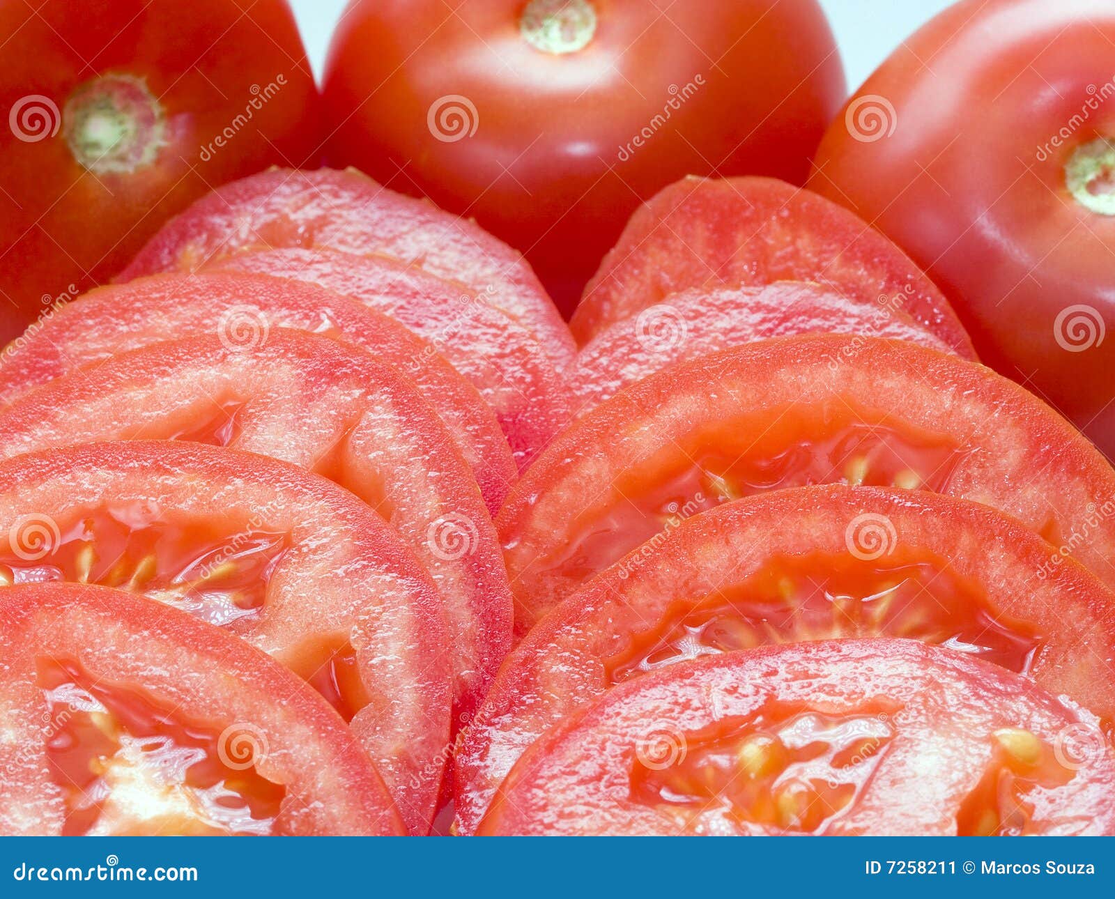 Sliced Tomatoes stock image. Image of house, food, agriculture - 7258211