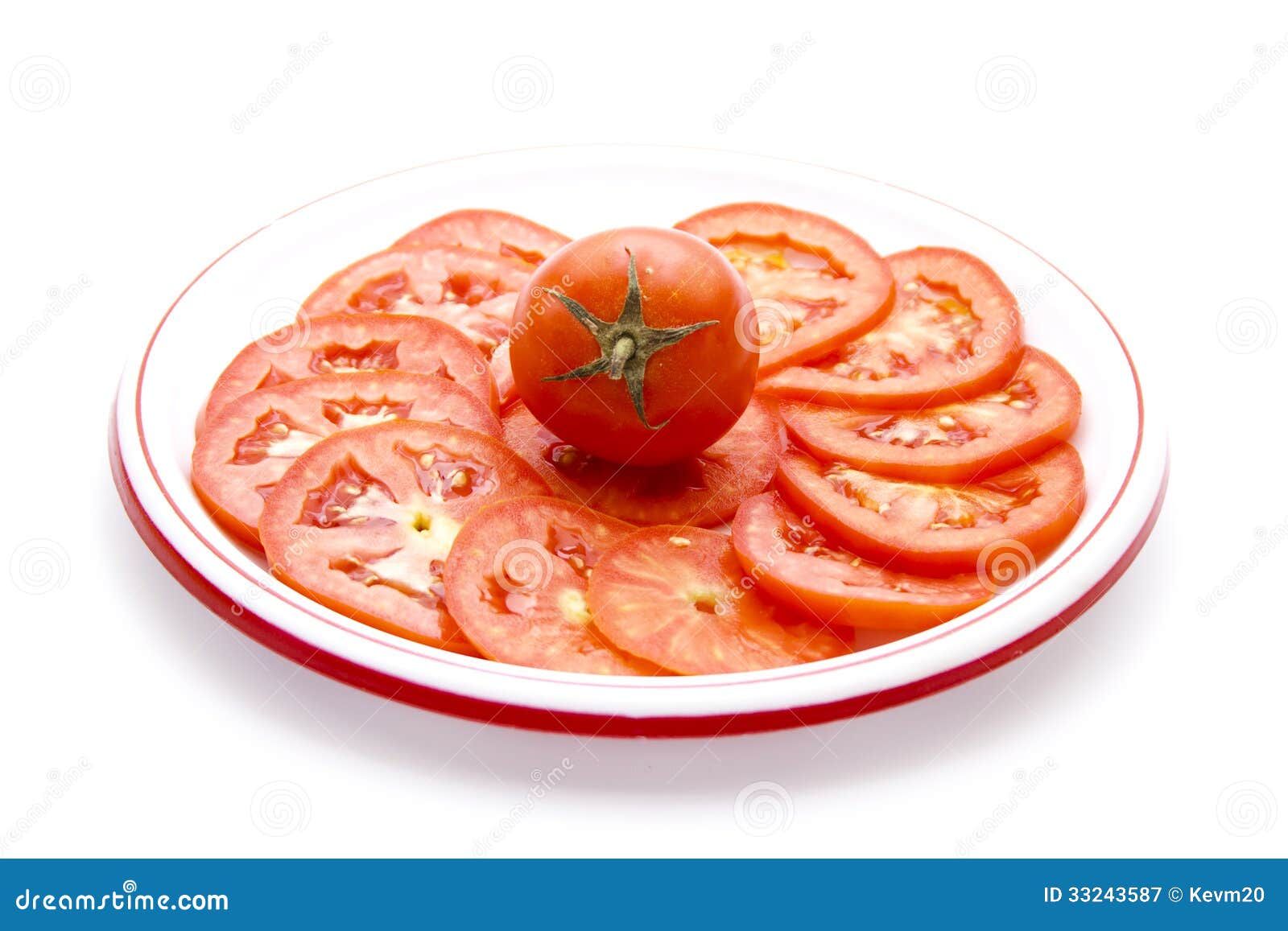 Sliced Tomatoes stock image. Image of healthy, food, tomatoes - 33243587