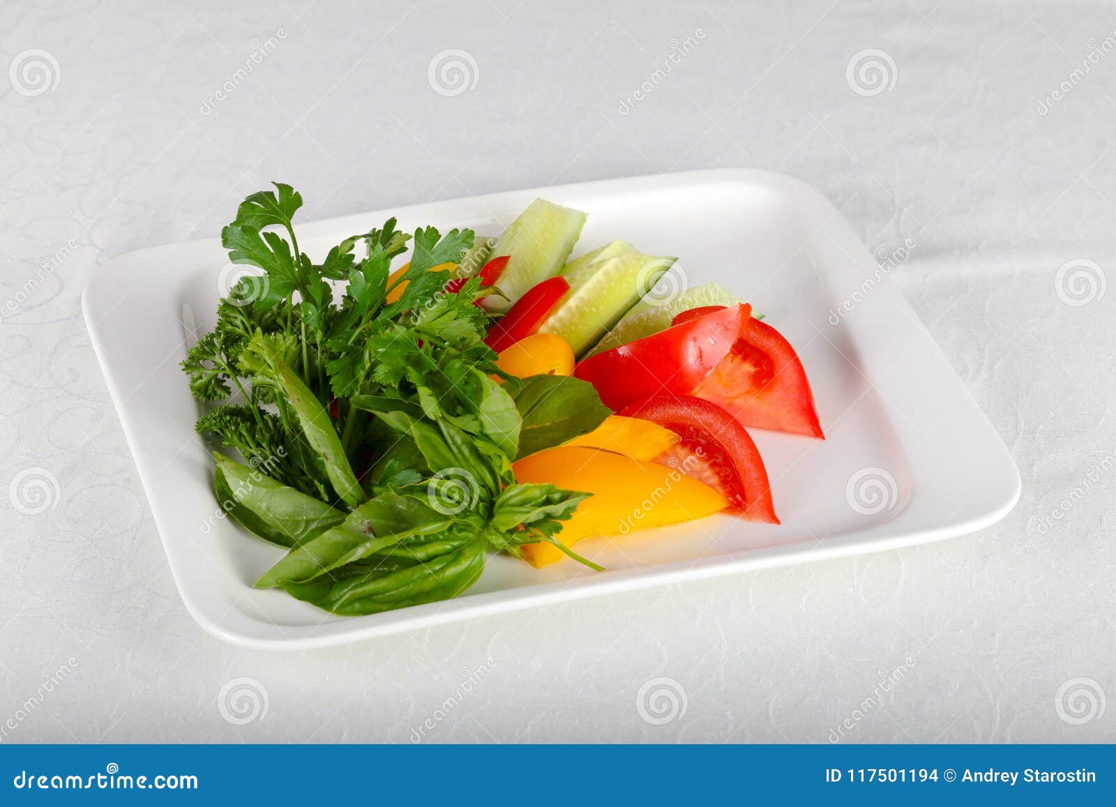 Sliced vegetables stock photo. Image of fresh, slice - 117501194