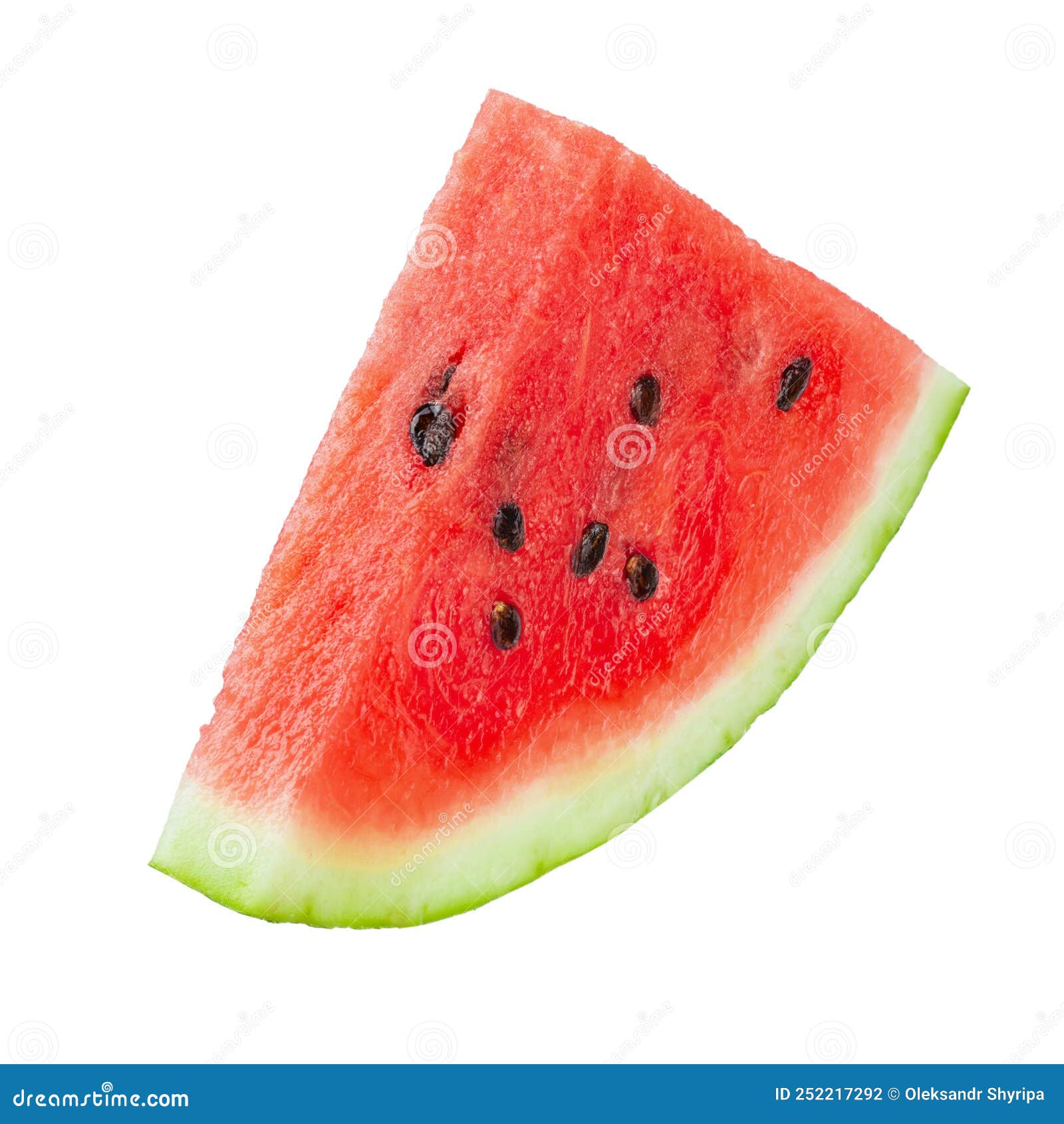 Sliced of Watermelon Isolated on White Background Stock Photo - Image ...