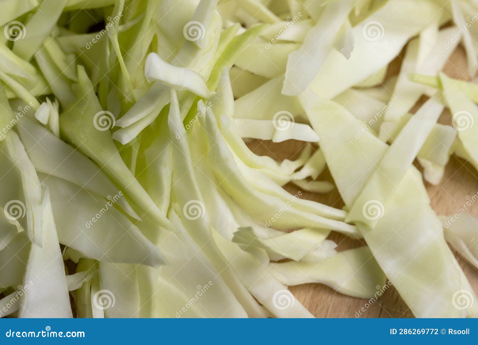 Sliced White Cabbage on the Table Stock Photo - Image of cuisine ...
