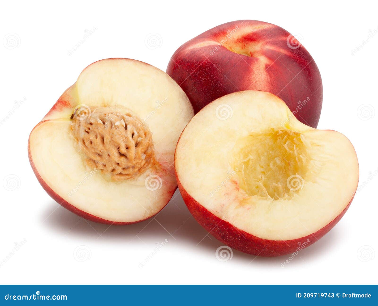 Sliced white nectarine stock image. Image of slices - 209719743