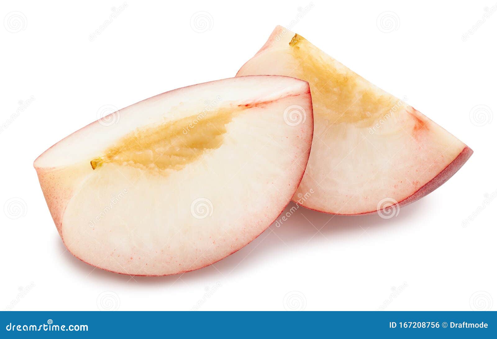 White peach stock photo. Image of fresh, cutout, food - 167208756