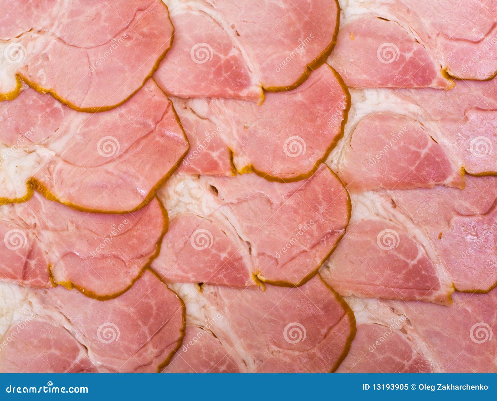 Slices of bacon stock image. Image of pork, ingredient - 13193905