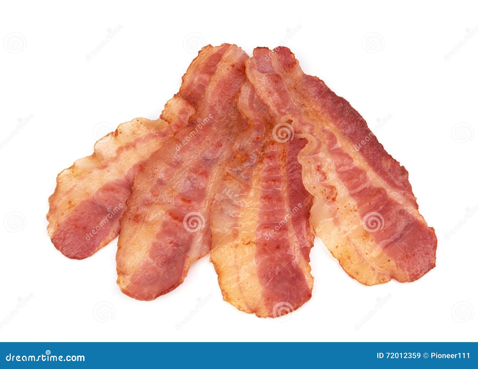 Slices of bacon stock image. Image of greasy, pork, fried - 72012359