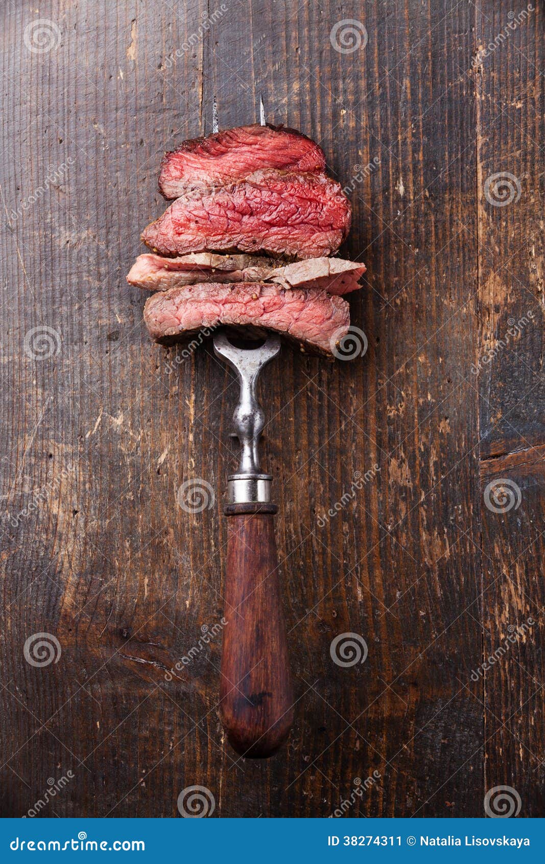 Slices of Beef Steak on Meat Fork Stock Image - Image of roast, dinner ... Slices of Beef Steak on Meat Fork Stock Image - Image of roast, dinner ...