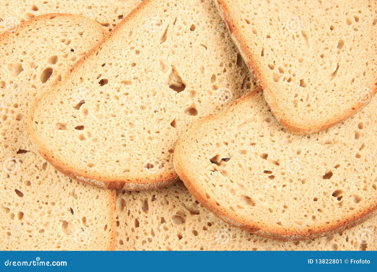 Slices of bread stock image. Image of food, pastries - 13822801