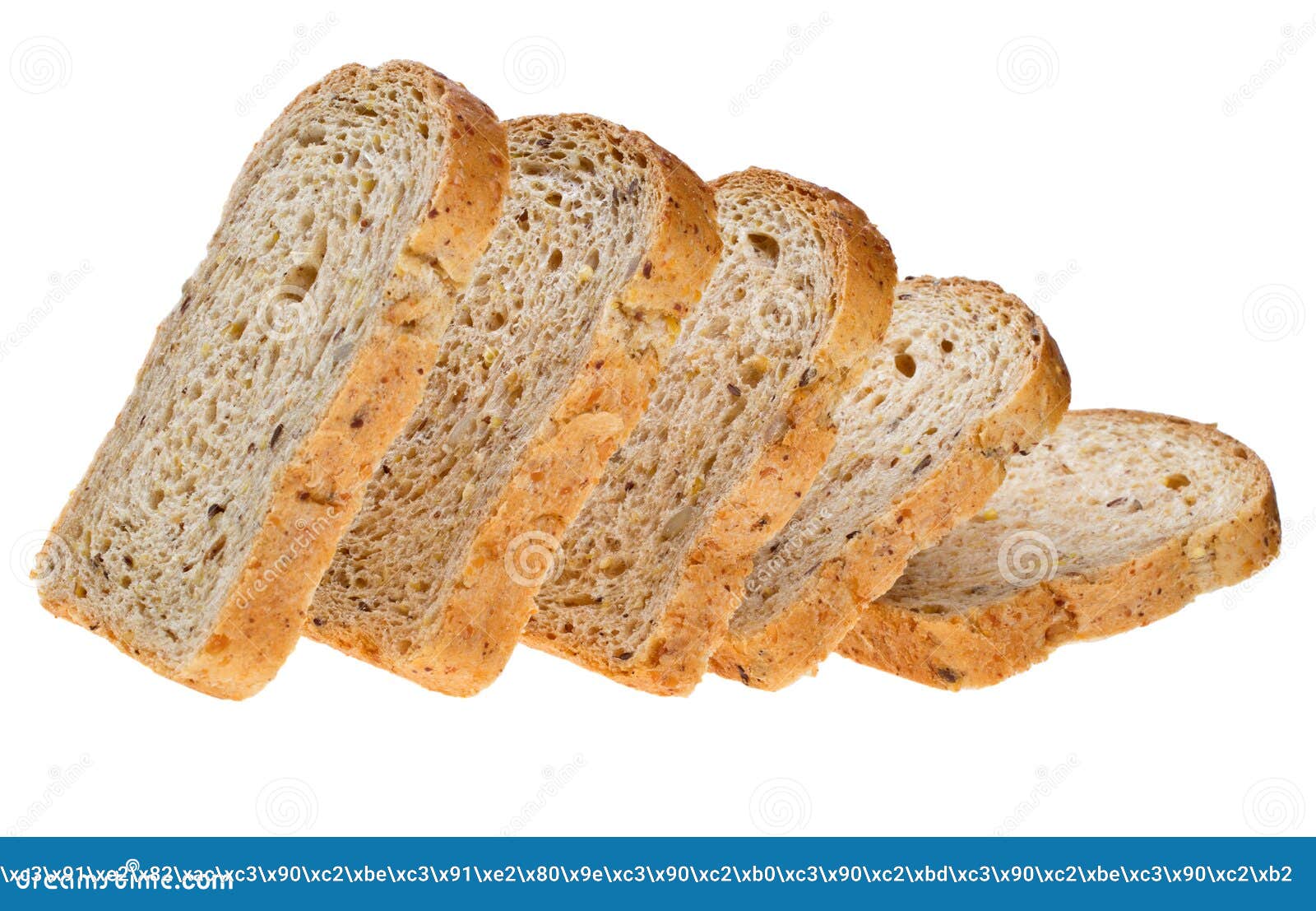 Slices bread stock photo. Image of healthy, slice, crust - 38618084