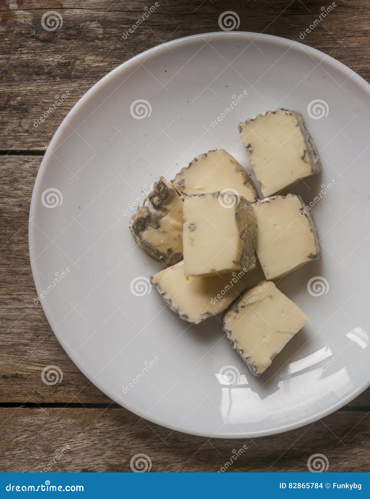 Slices of Danish Blue Cheese Stock Photo - Image of fresh, ingredient ...
