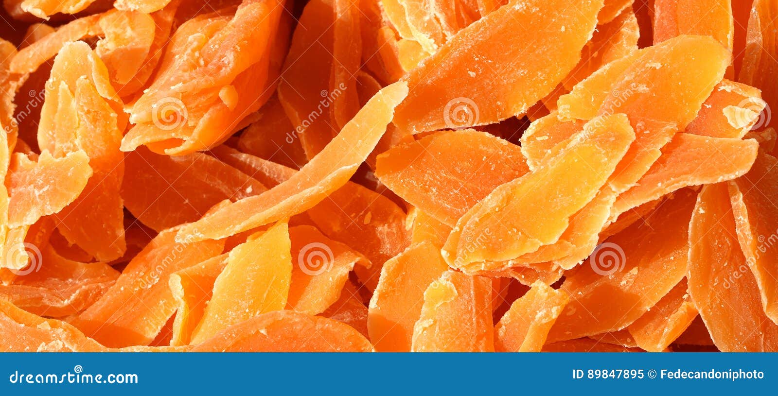 Slices of dried mango stock image. Image of sweet, snack - 89847895
