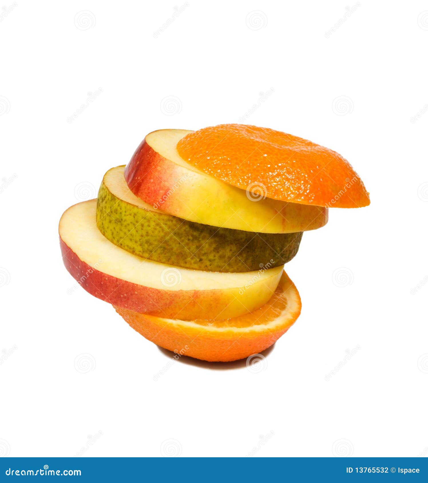 Slices fruits stock photo. Image of apple, lemon, fresh - 13765532