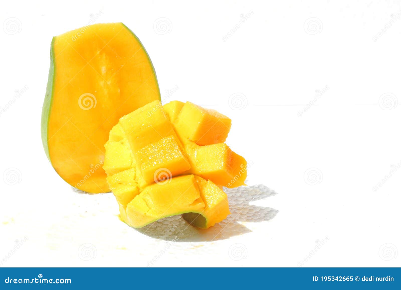 A Slice Of Harum Manis Mango Royalty-Free Stock Photography ...