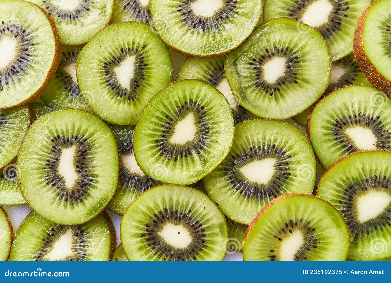 Slices of kiwi texture stock image. Image of sweet, organic - 235192375