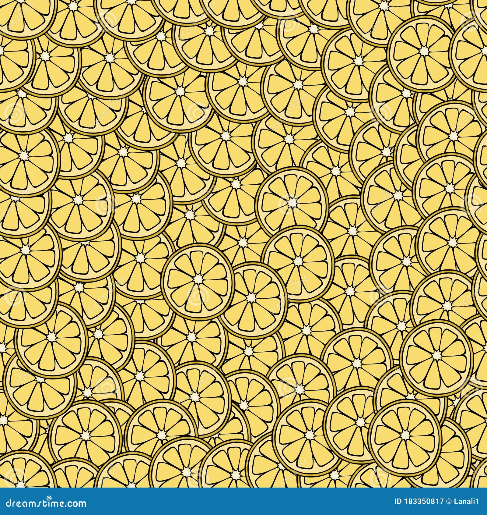 Slices of Lemon in the Shape of a Circle for Making a Cocktail ...