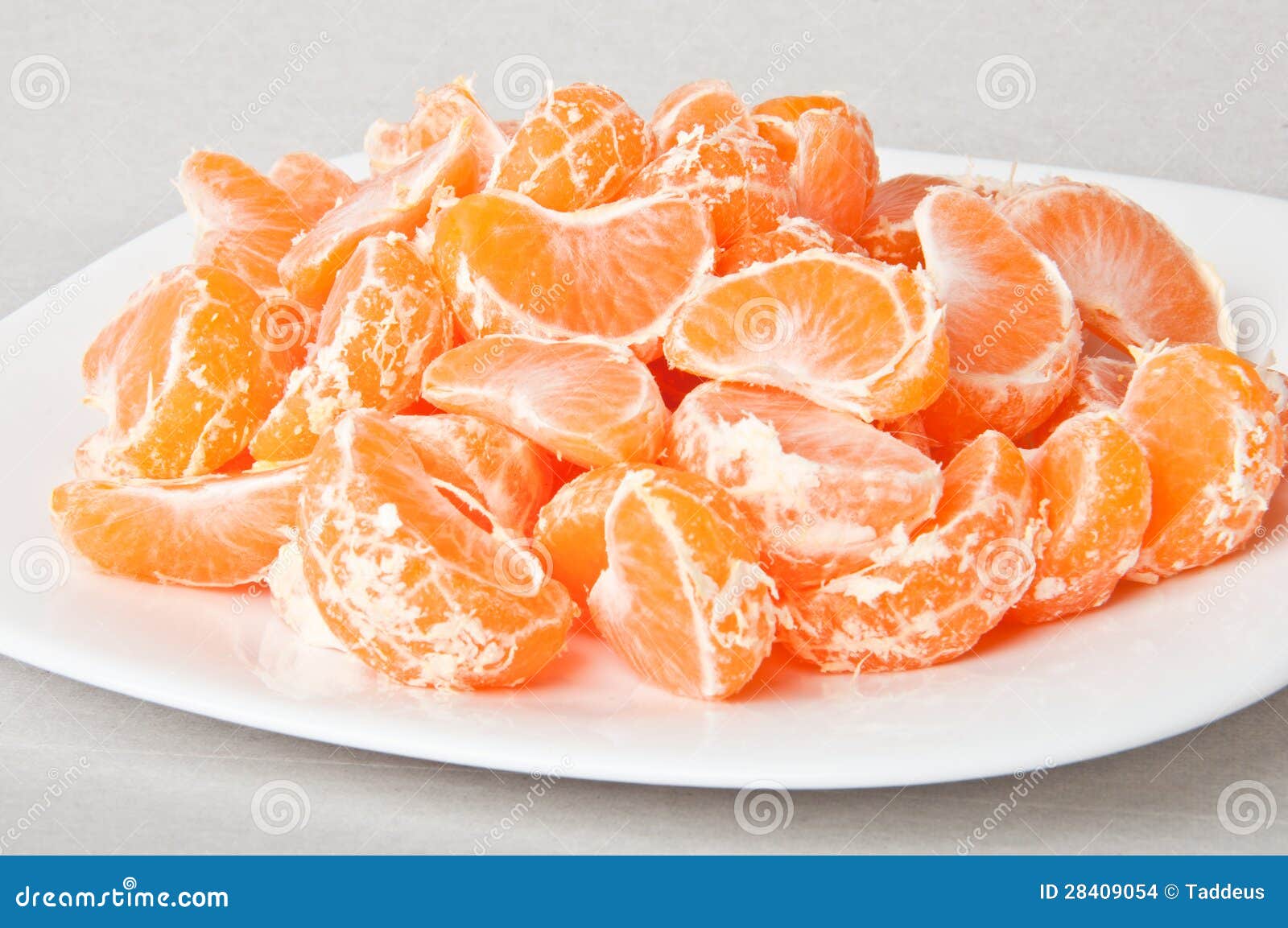 Slices of mandarin stock photo. Image of food, dieting - 28409054