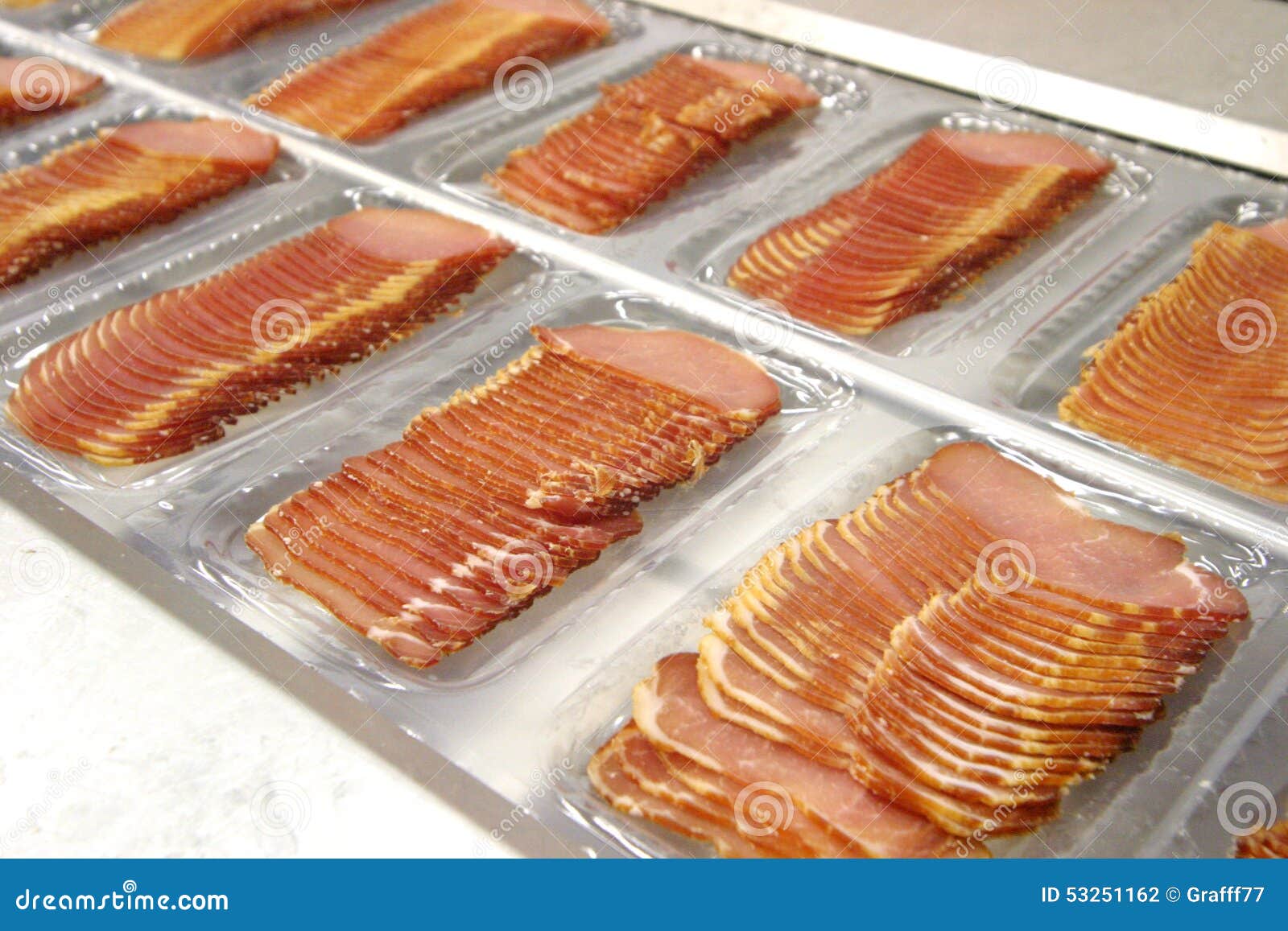 Slices of meat stock photo. Image of meal, hamon, savory - 53251162