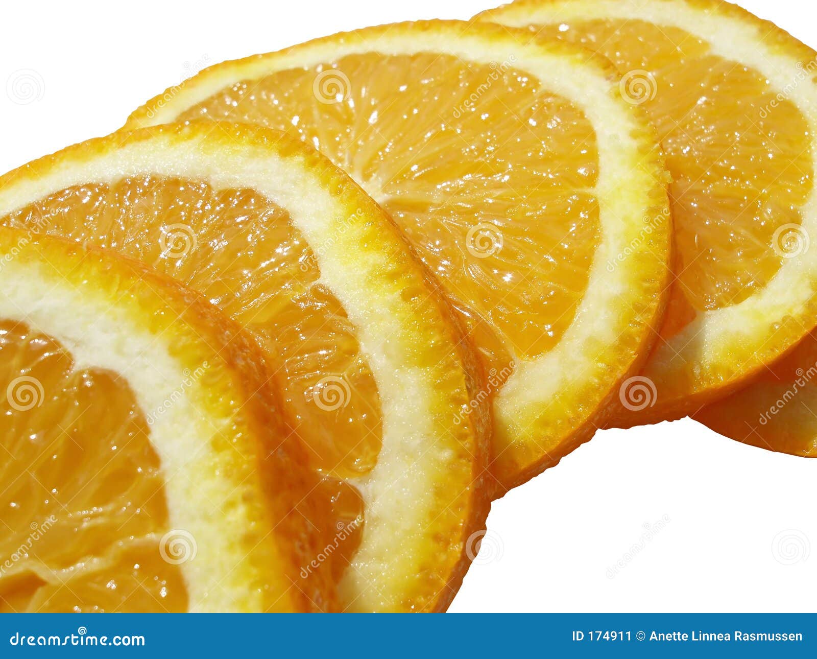 Slices of orange stock image. Image of nature, freshness - 174911