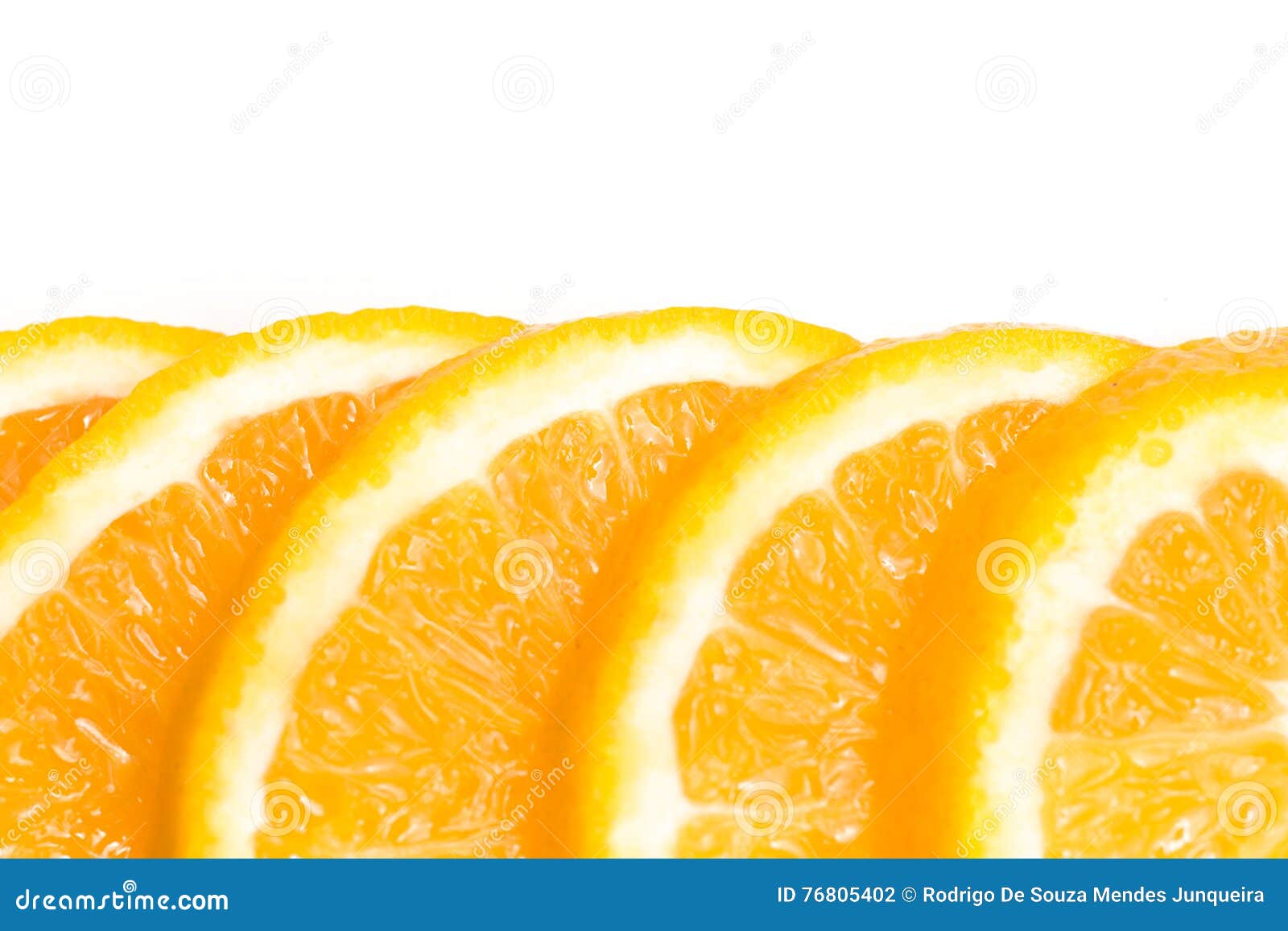 Slices of Orange Fruit Frame Stock Photo - Image of yellow, healthy ...