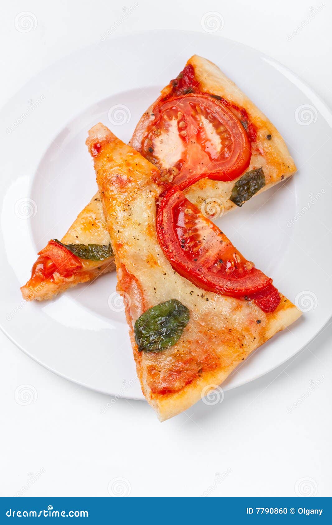 Slices of pizza stock photo. Image of round, pizza, margarita - 7790860